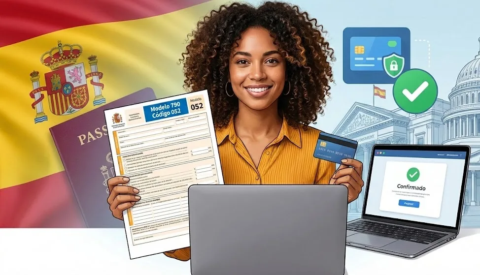 Pagar la tasa 790 052 instrucciones para tus trámites este 2026